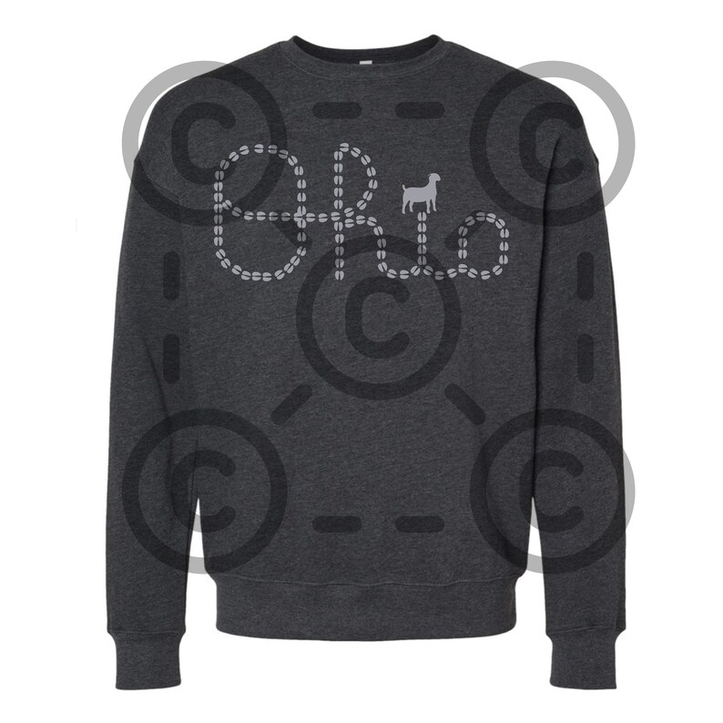 Boer Goat Script Ohio PNG - Etsy