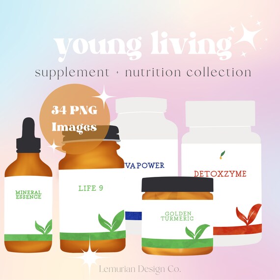 Scrapbooking Young Living Essential Oils Complete Kidscents Clipart ...