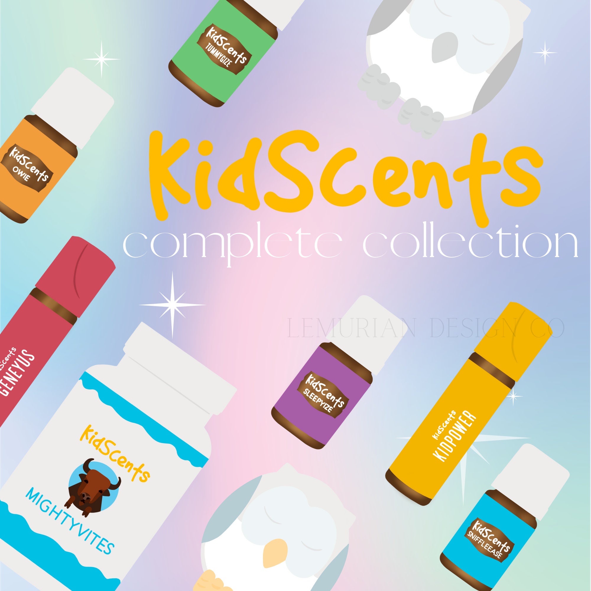 Scrapbooking Young Living Essential Oils Complete Kidscents Clipart ...