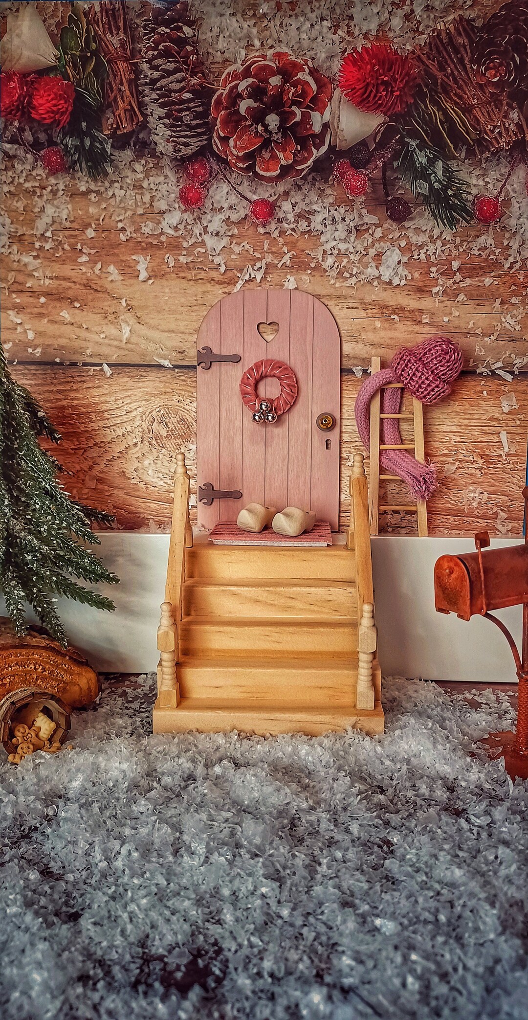 Secret Santa Door Starter Set With Secret Santa Accessories Ladder ...