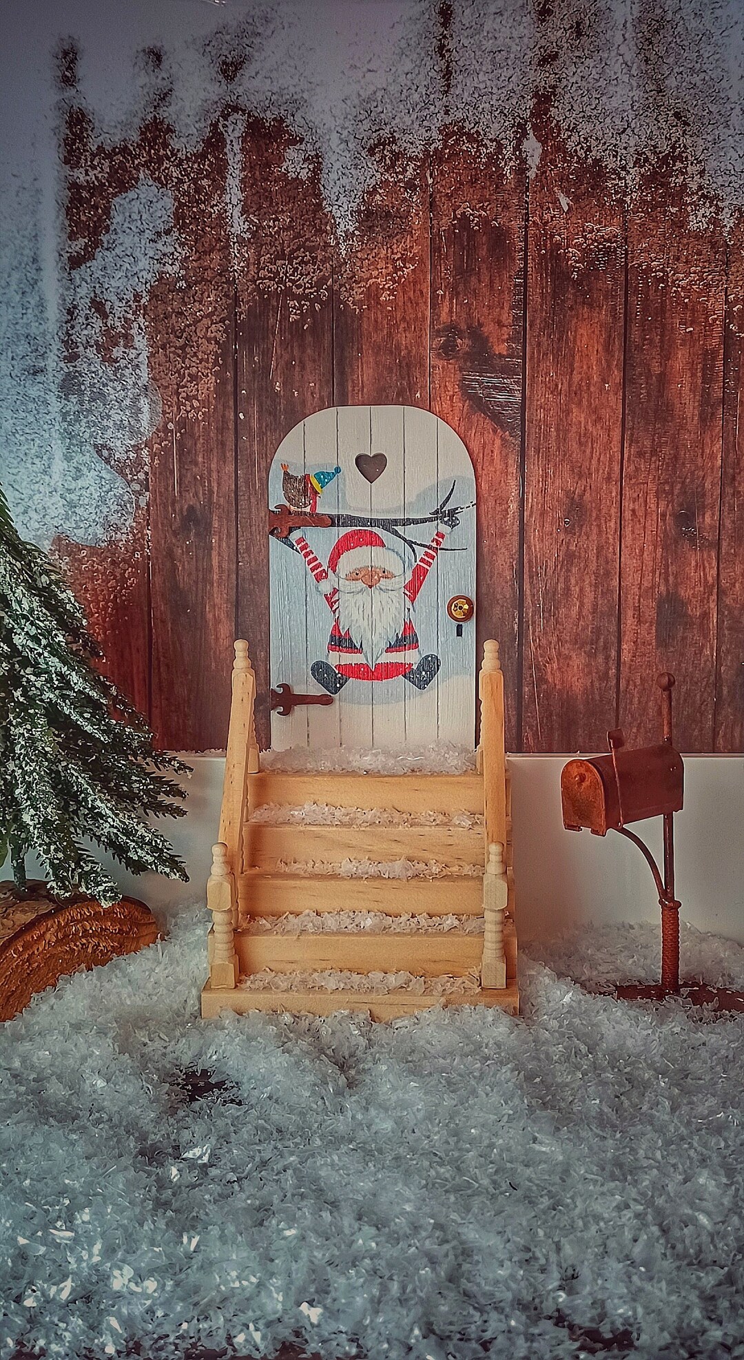 Gnome Accessories Gnome Door for Skirting Board With Heart-shaped ...