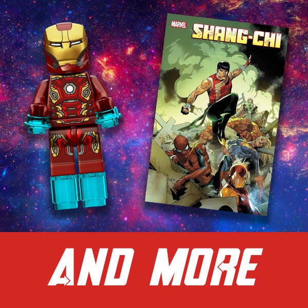 Marvel Gift Box Figures Artwork Accessories & More - Etsy