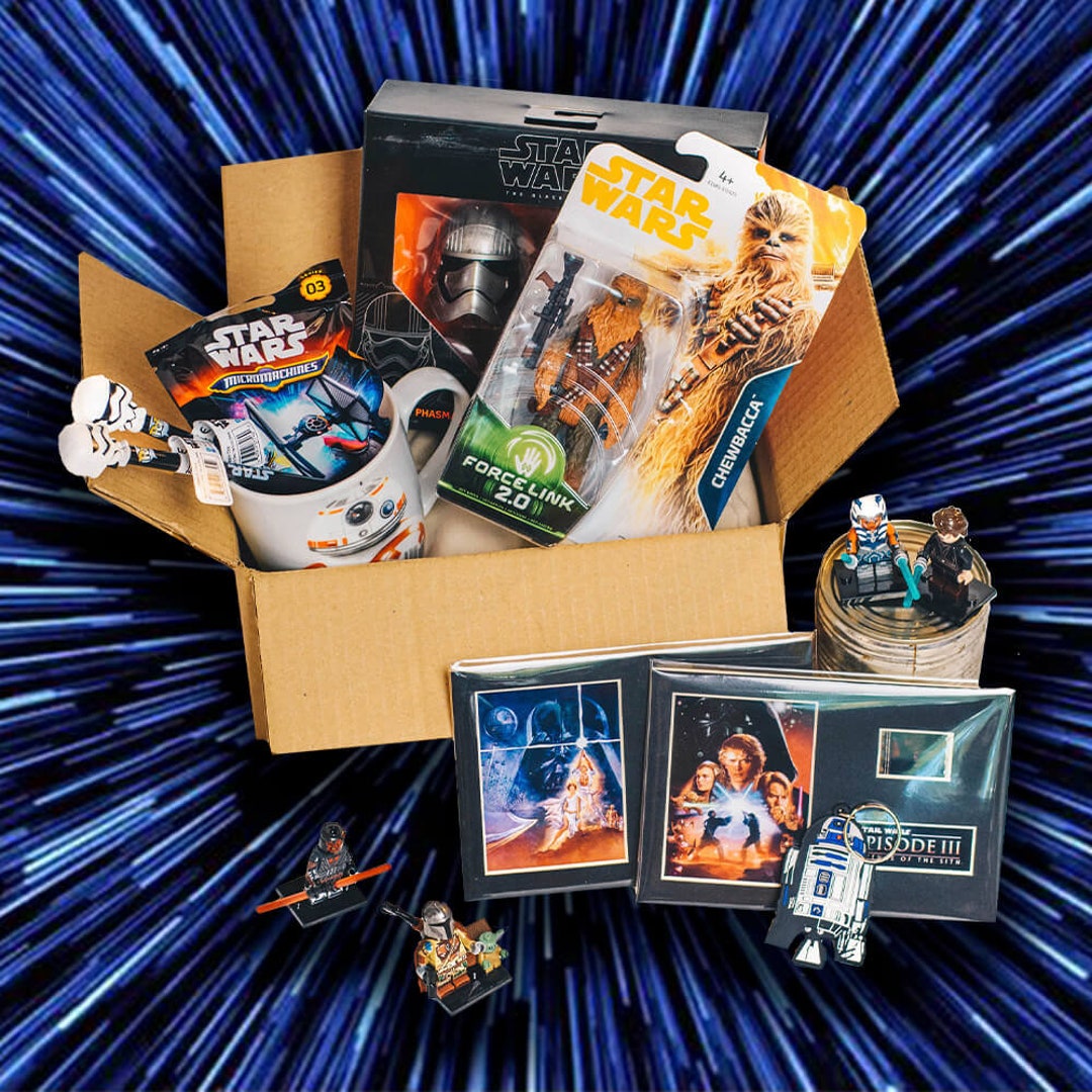 Star Wars Gift Box Figures Artwork Accessories & More - Etsy