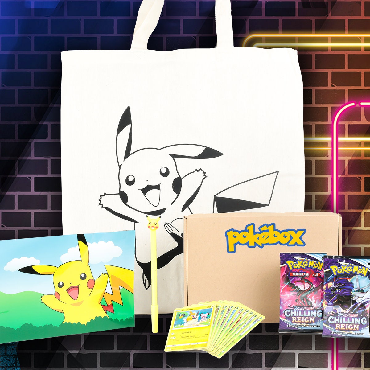 Pokemon Mystery Box Pokébox - Etsy