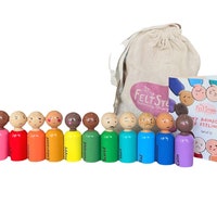Emotion Dolls - 8 Feelings Dolls Figurines Play Therapy Set - Etsy