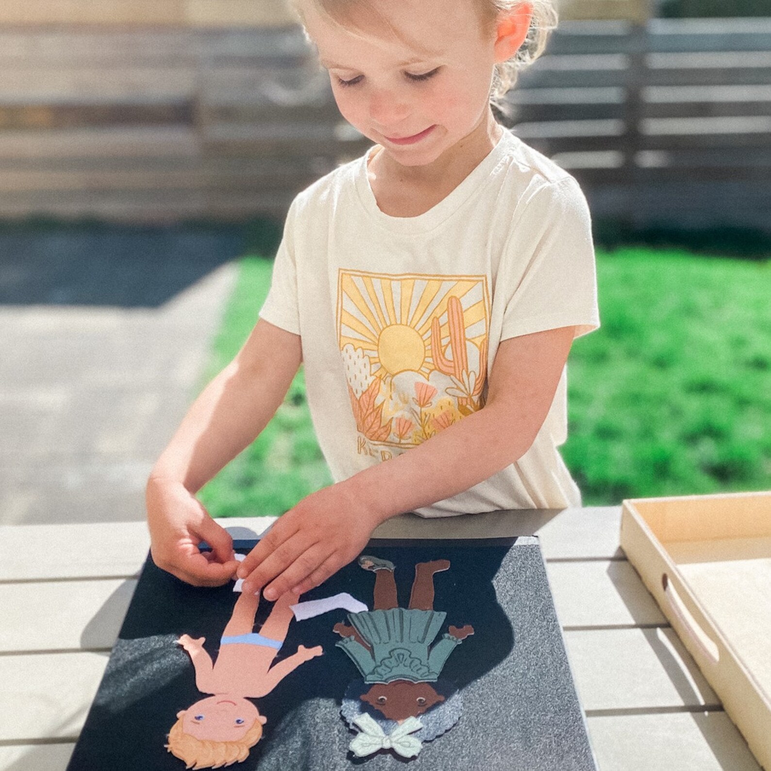 My Felt Story Dress Me up for Activities Felt Dolls - Etsy