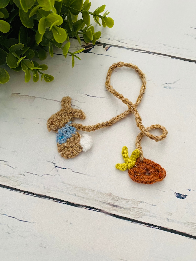 Peter Rabbit/ Inspired/ Crochet Cord Tie Pattern/ Crochet Pattern/ Baby ...