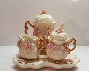 Tea Set Porcelain | Etsy