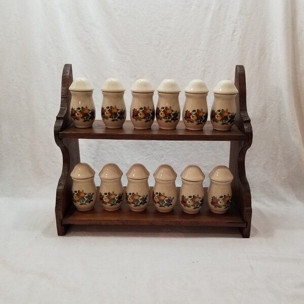 Ceramic Spice Rack - Etsy