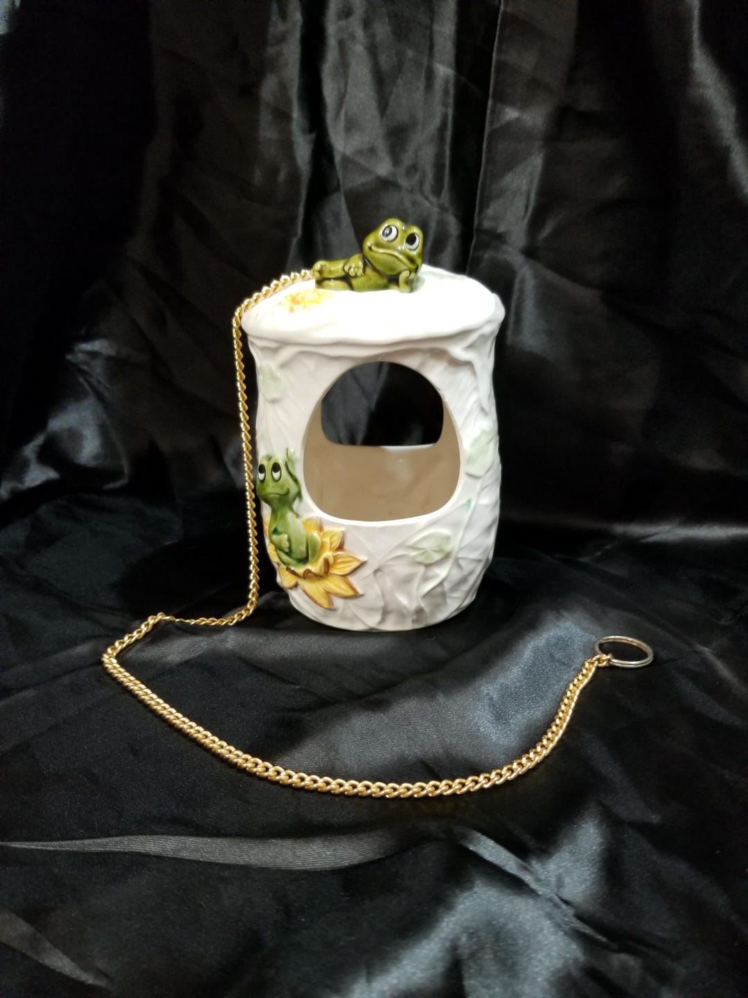 Vintage 1970s Sears and Roebuck Neil the Frog Bird Feeder House - Etsy