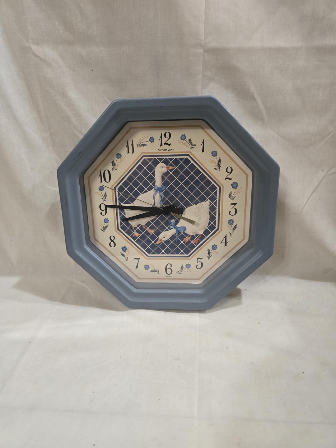 Vintage 1980s Goose/geese Duck Wall Clock - Etsy