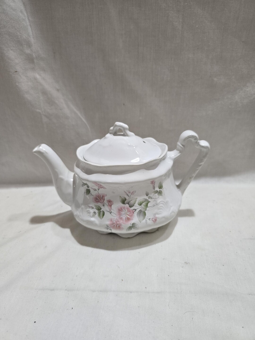 Vintage Authur Wood and Son Floral Tea Pot - Etsy