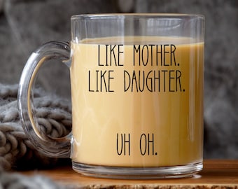 Number One Daughter 1 Daughter Funny Daughter's Day Mug Gift Loving ...