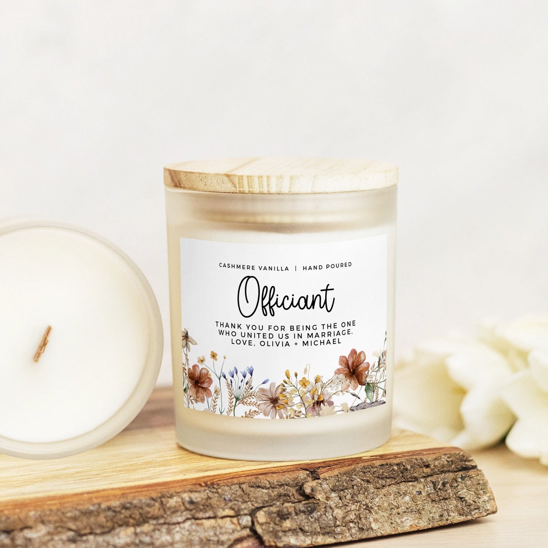 Wedding Officiant Gift, Officiant Proposal, Officiant Thank You ...