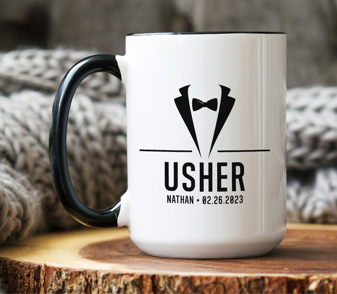 Personalized Usher Gift, Usher Proposal, Groomsman Gifts, Wedding Usher ...