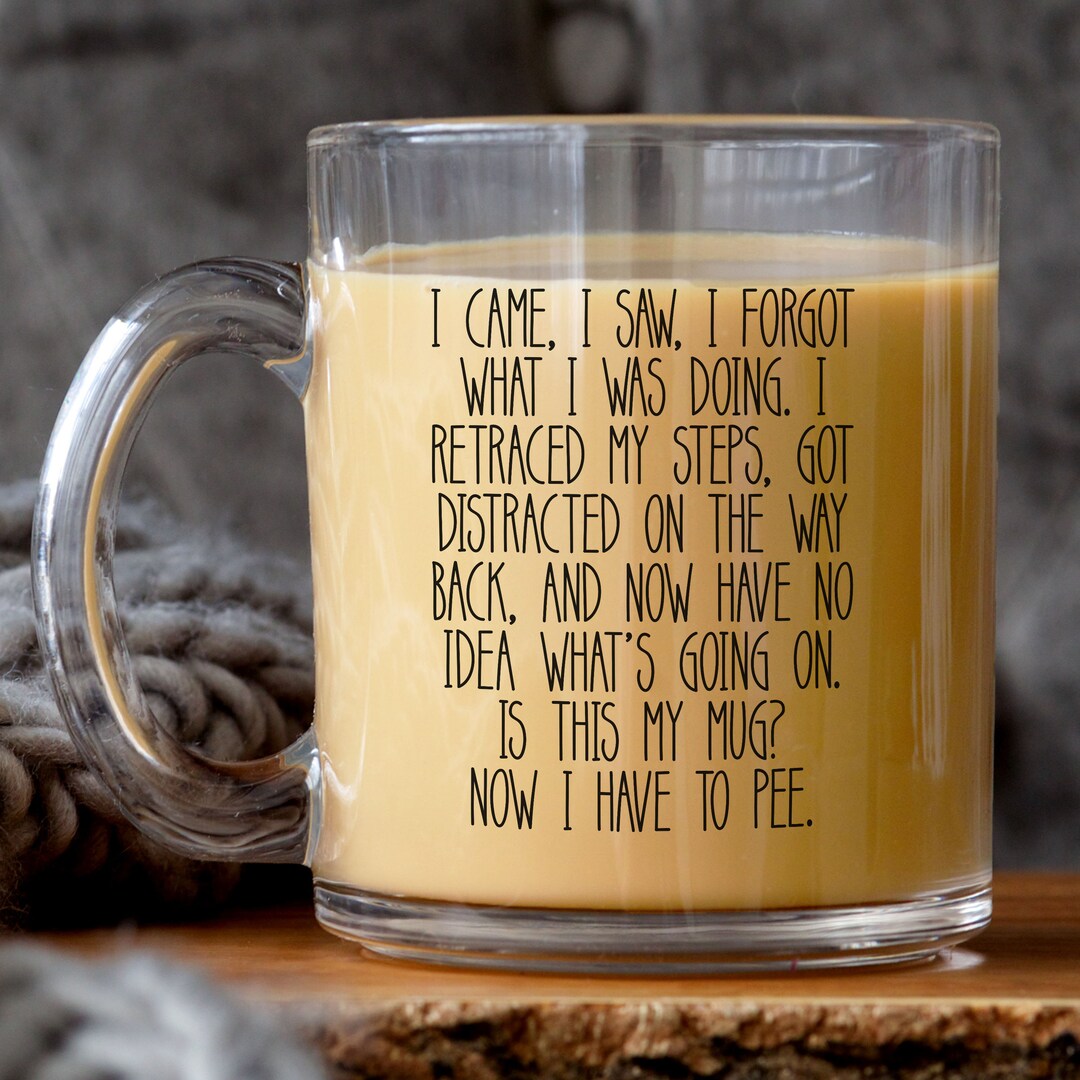 Funny Mug for Birthday, Getting Older Mug, Gift for Mom or Dad, I Came ...