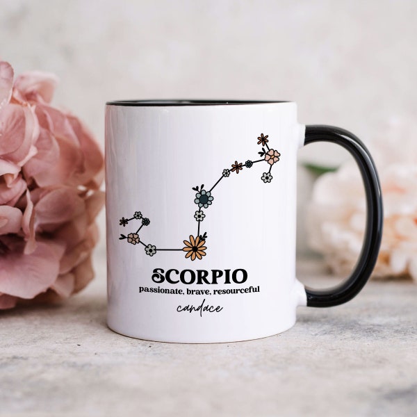 Scorpio Mug - Etsy