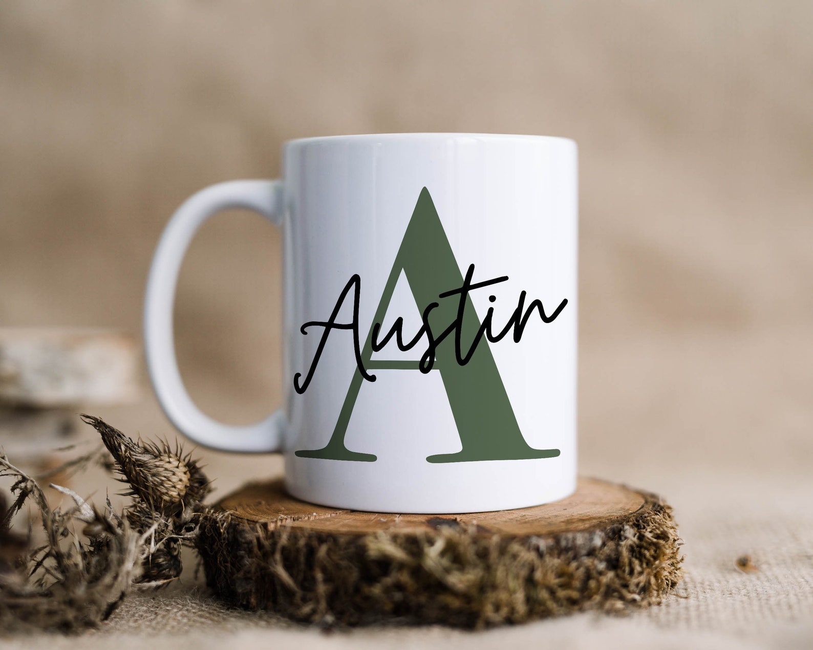 Name Mug Personalized Name Mug Mug for Him Monogram Mug for - Etsy