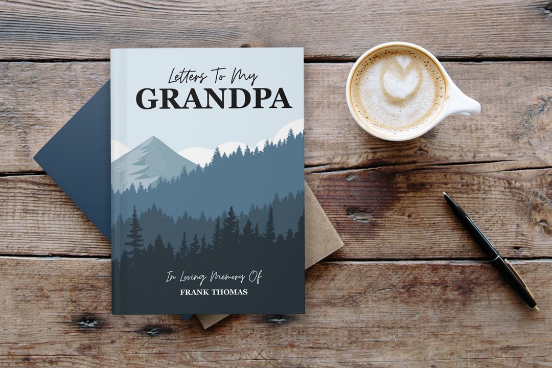 Letters to My Grandpa, Grandpa Memorial Gift, Loss of Grandfather ...