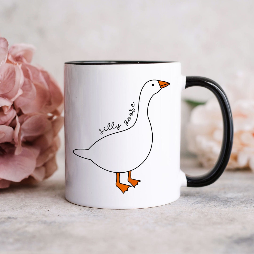 Silly Goose Mug, Funny Mug, Gift for Her, Gift for Him, Silly Goose ...