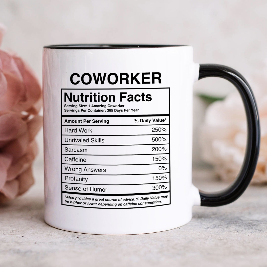 Coworker Gift, Coworker Mug for Christmas or Birthday, Work Best Friend ...