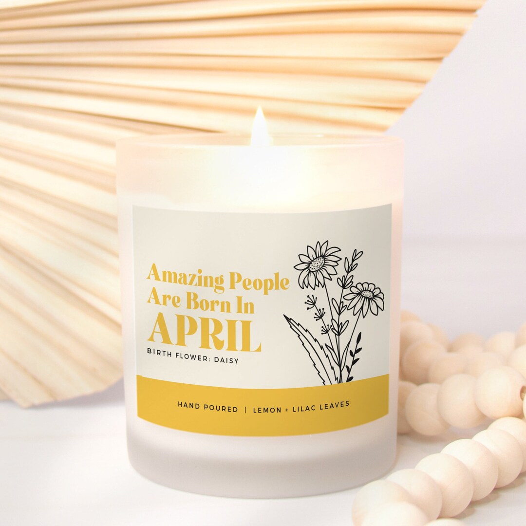 April Birthday Gifts, Birthday Gift for Her, Best Friend Gift, Daisy ...