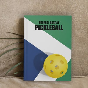 Pickleball Gift, Funny Pickleball Journal, Gift for Her, Gift for Him ...