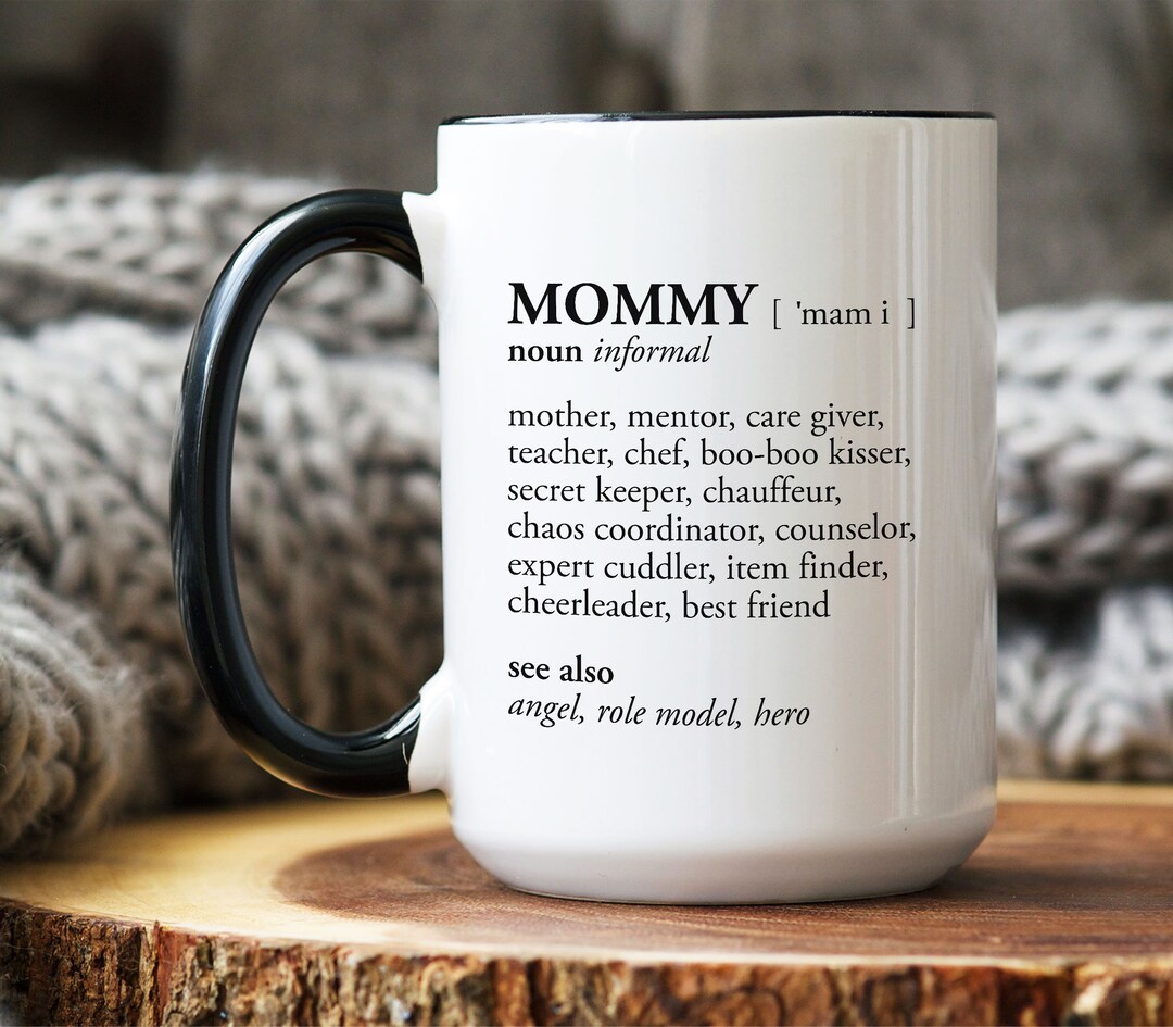 Mommy Definition Mug, Gift for New Mother, New Mom, Mama Gift, Mothers ...