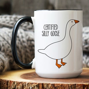 Certified Silly Goose Mug, Silly Goose Gift, Funny Mug, Gift for Her ...