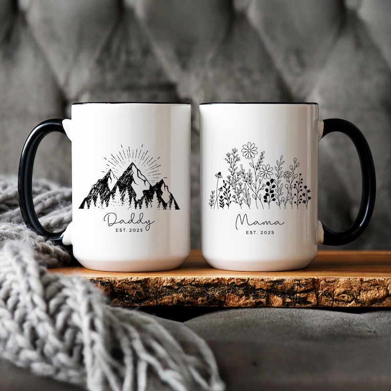 Matching Mugs - Etsy