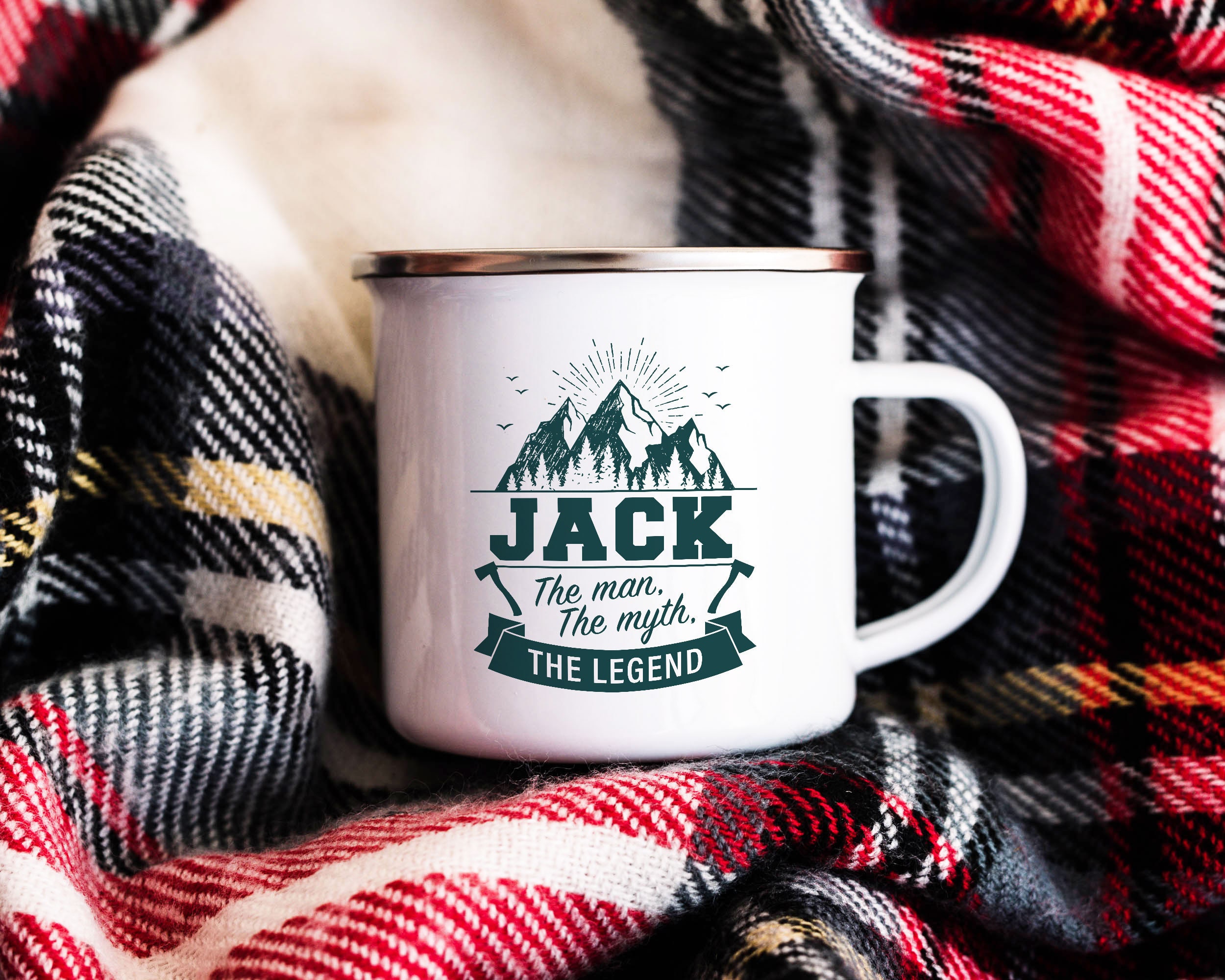 Personalized Name Mug Custom Mug for Him the Man the Myth - Etsy