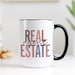 Real Estate Agent Gift Real Estate Agent Mug Real Estate | Etsy