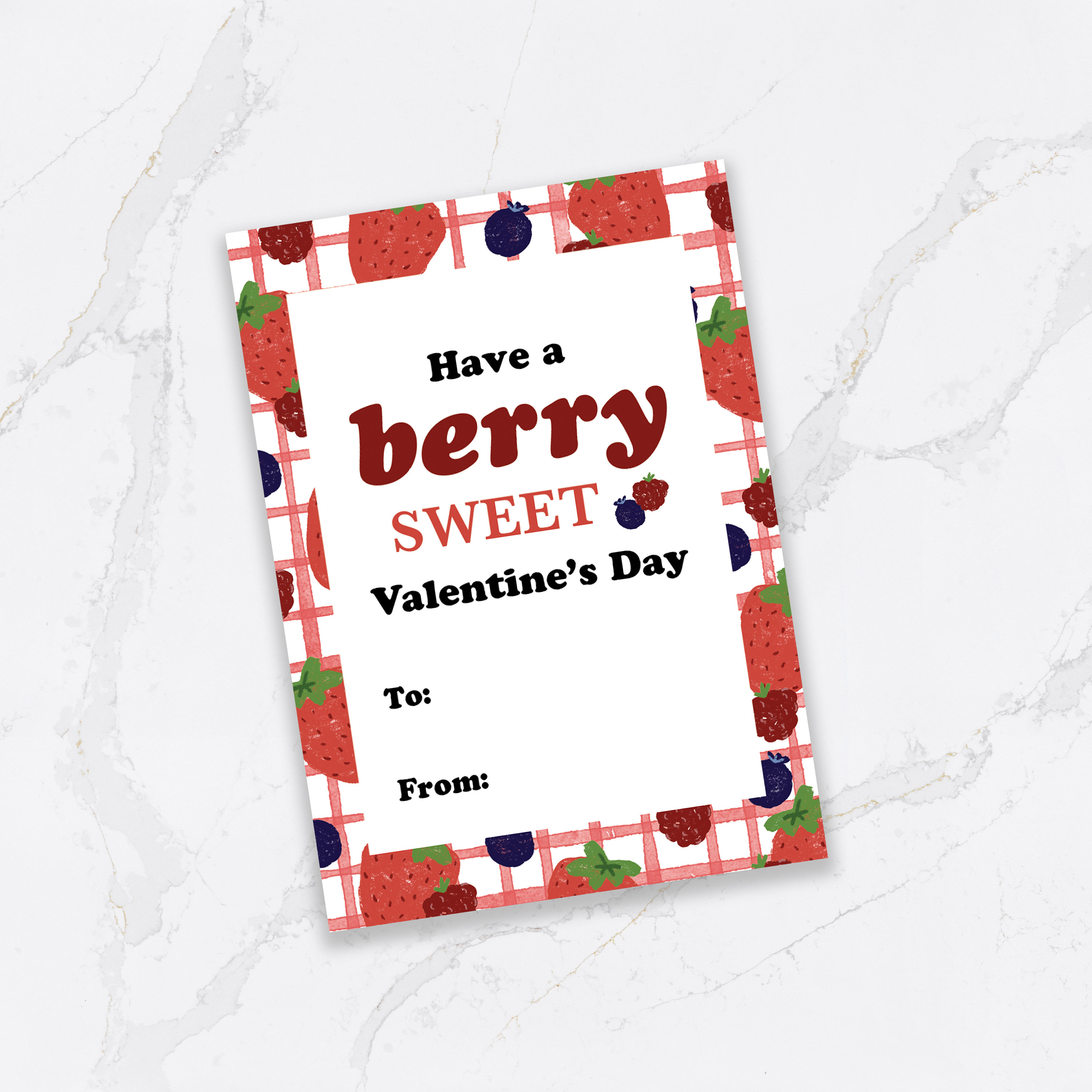 Printable Valentine's Day Cards for Digital Download Kids' Valentines ...