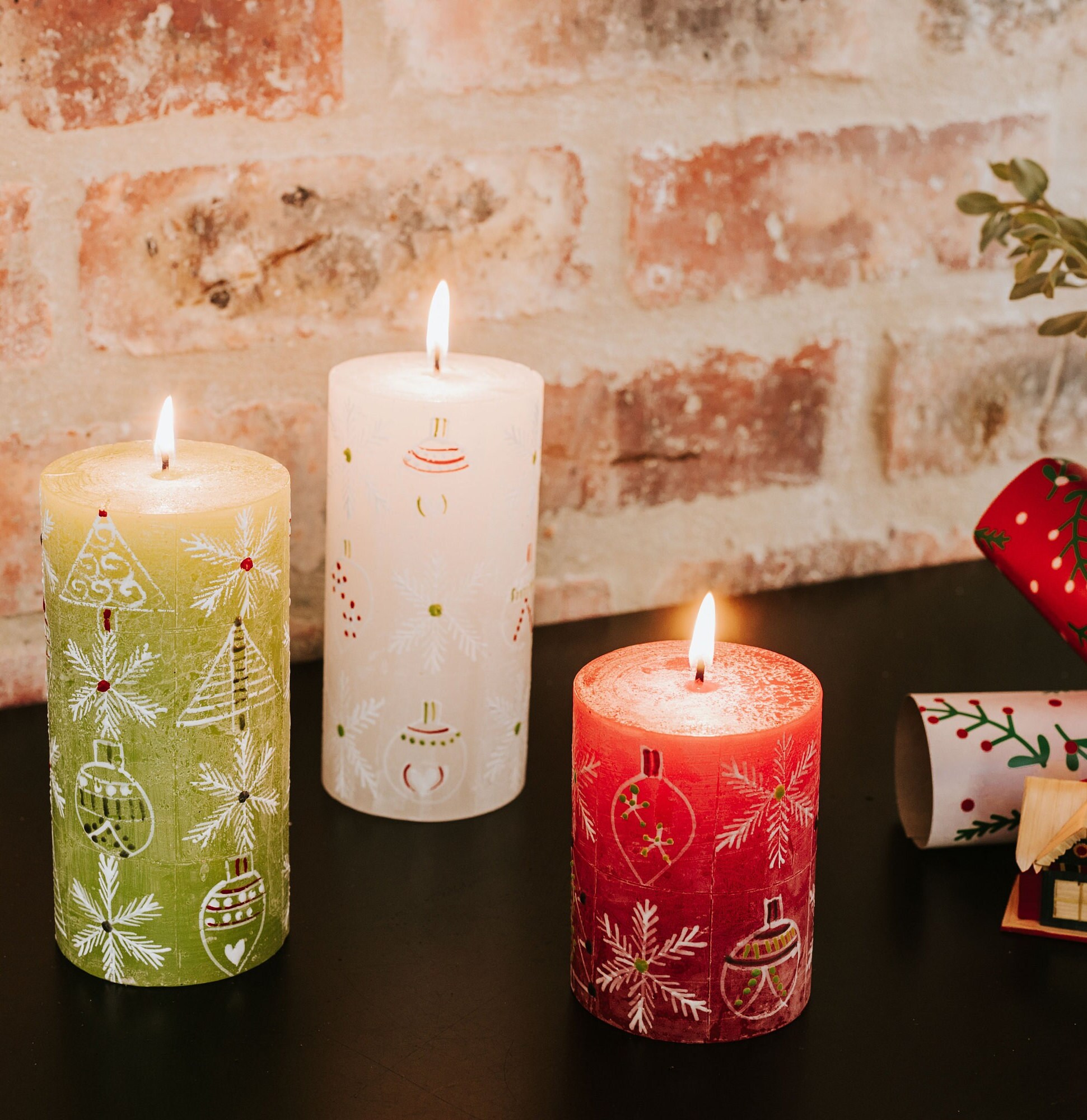 Whimsy Christmas Candles - Etsy