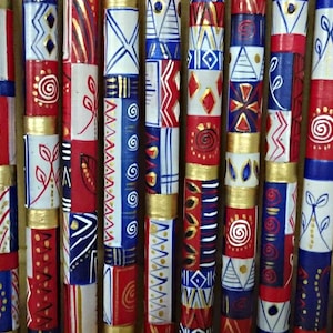 Red, White, & Blue Candles - Etsy