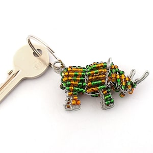 African Beaded Animals - Key Chains - Etsy