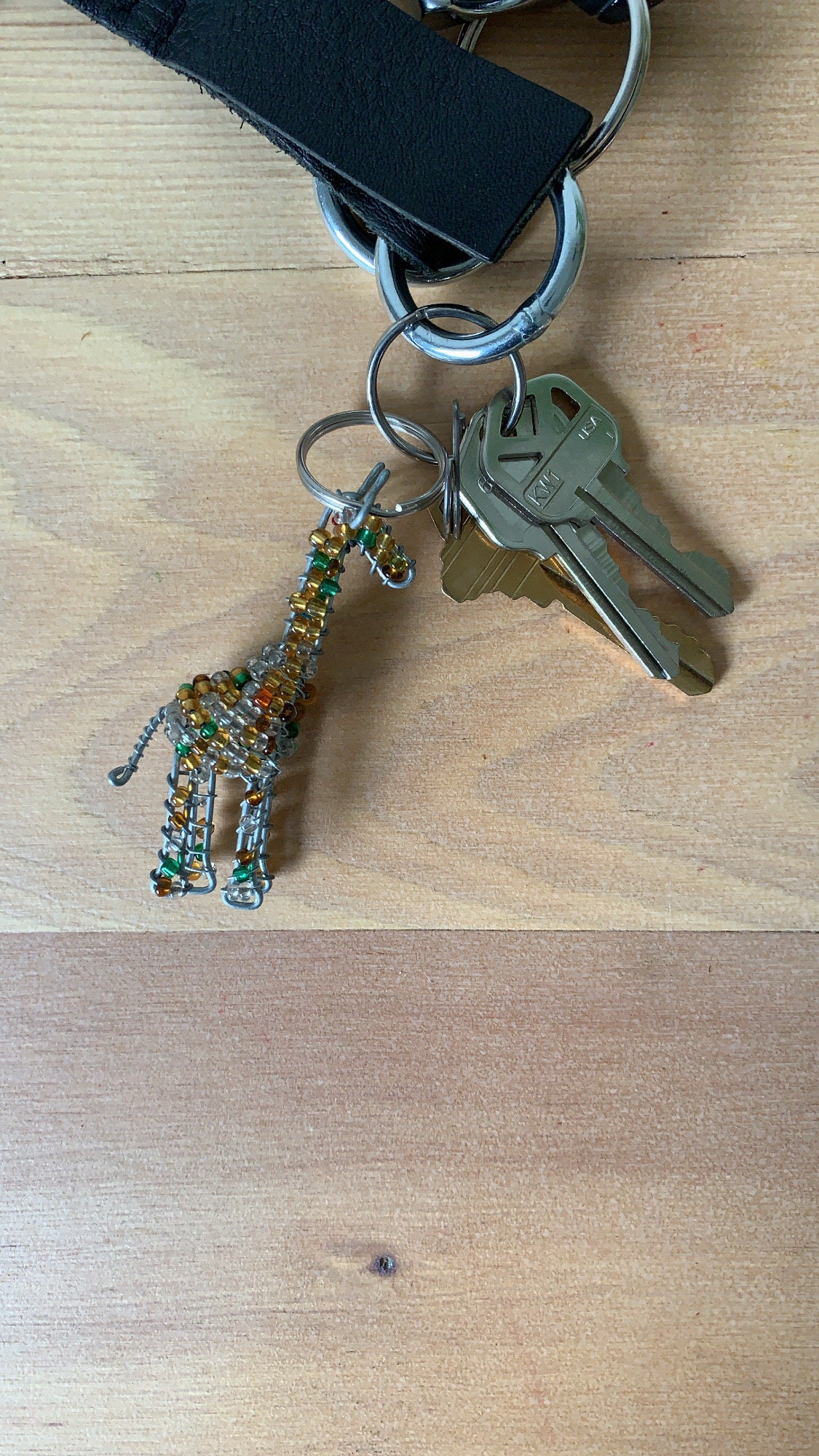 African Beaded Animals Key Chains - Etsy