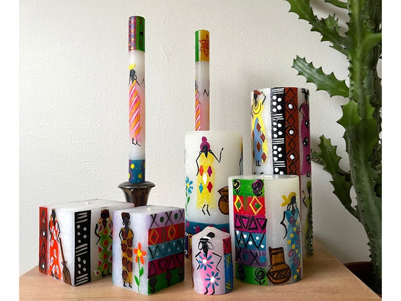 African Ladies Candles - Etsy