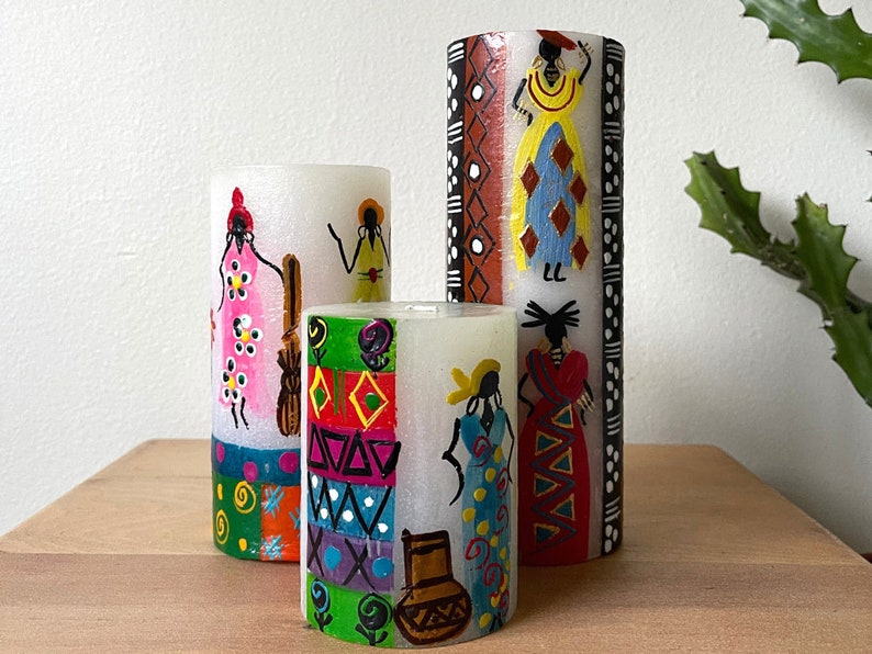 African Ladies Candles - Etsy