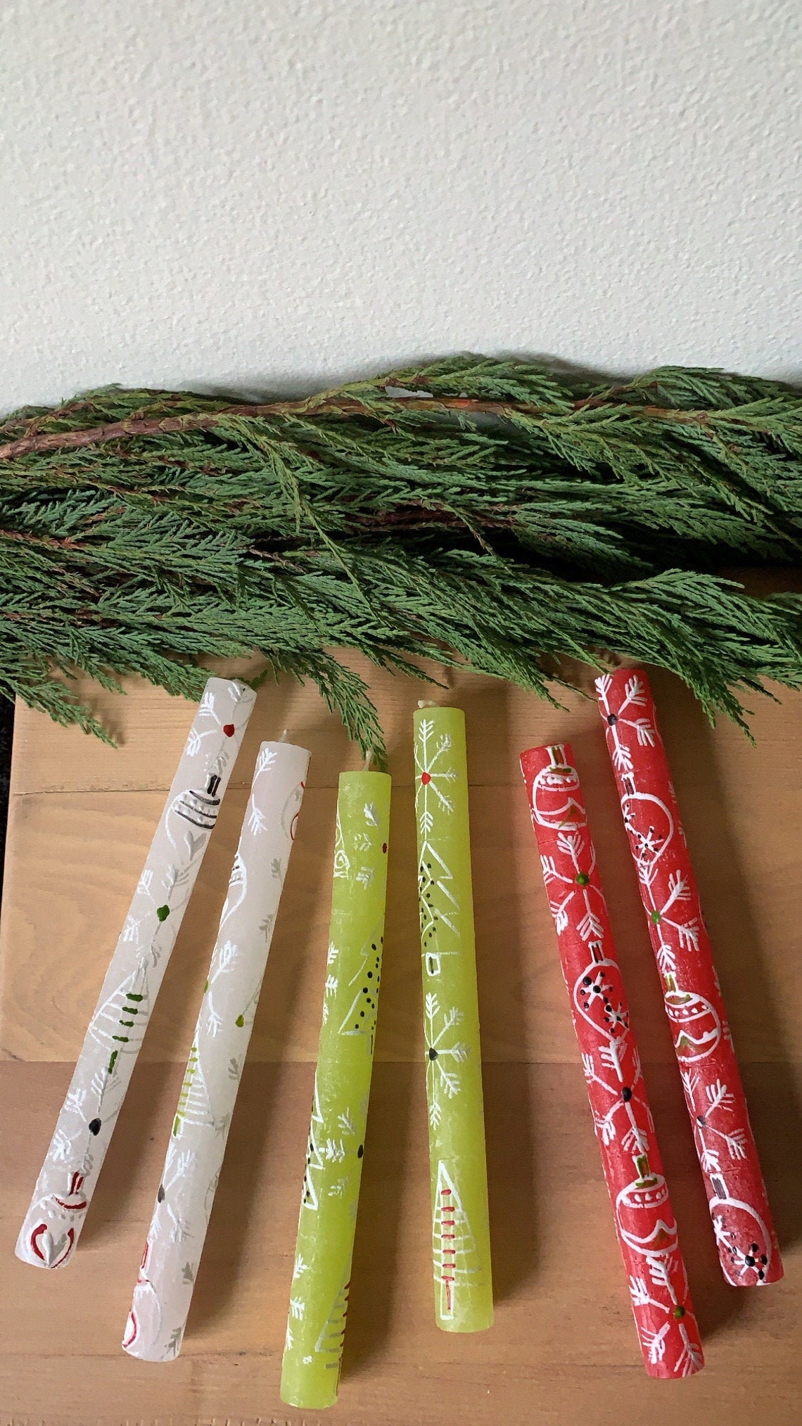 Whimsy Christmas Candles - Etsy