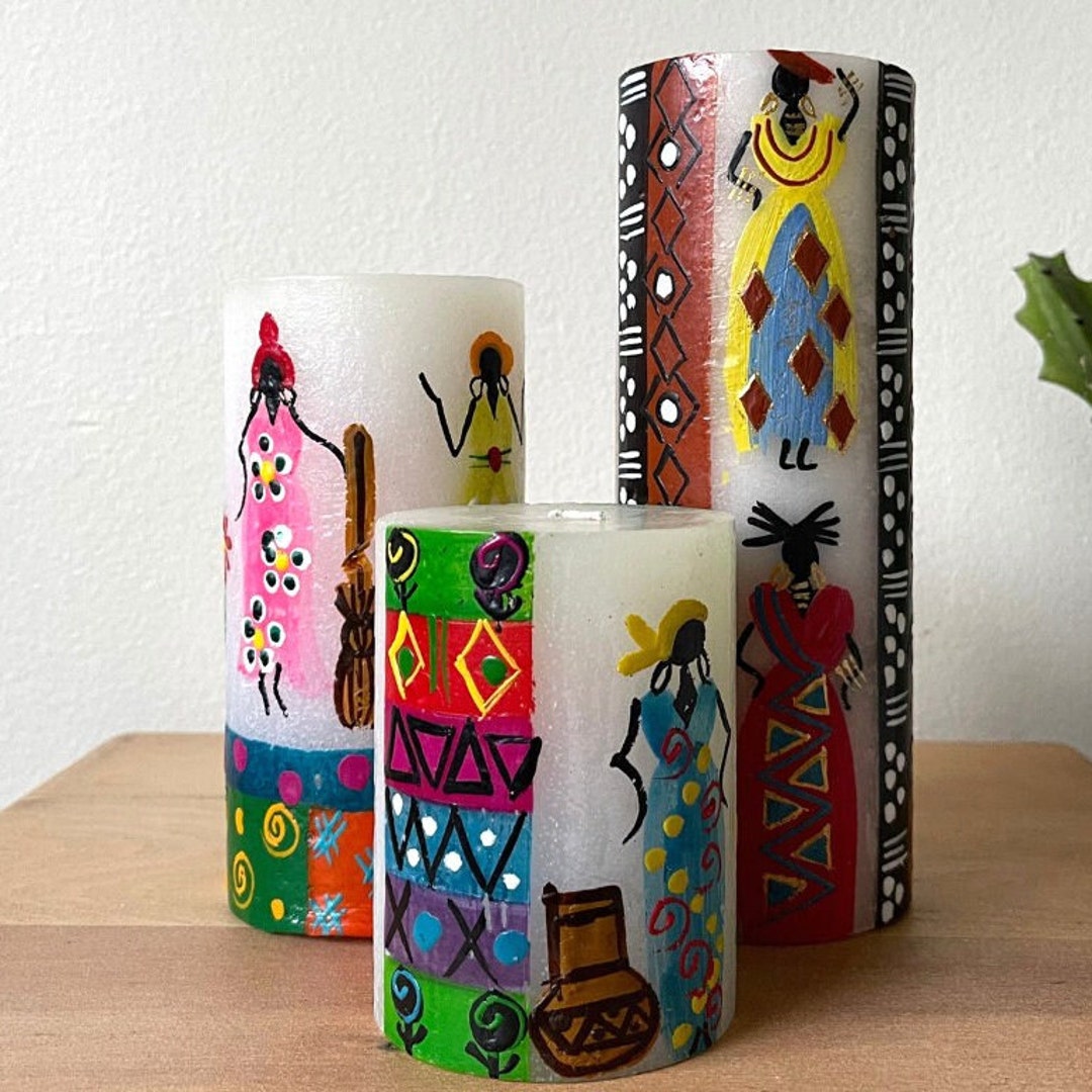 African Ladies Candles - Etsy