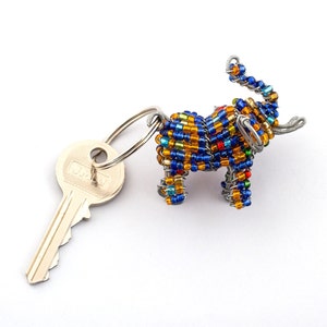 African Beaded Animals - Key Chains - Etsy