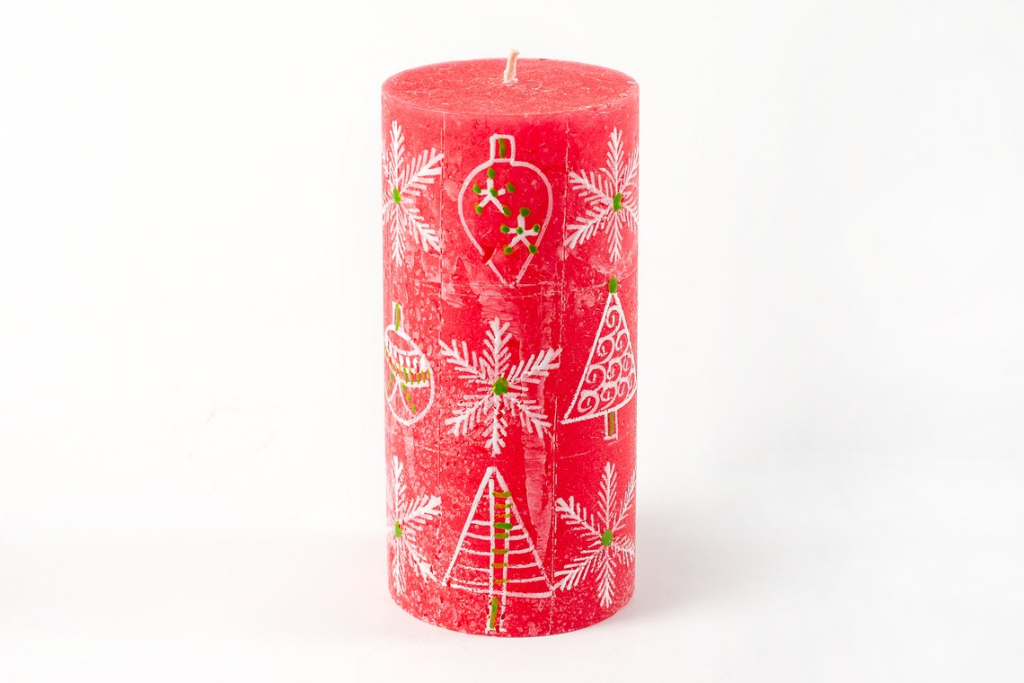 Whimsy Christmas Candles - Etsy