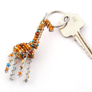 African Beaded Animals - Key Chains - Etsy