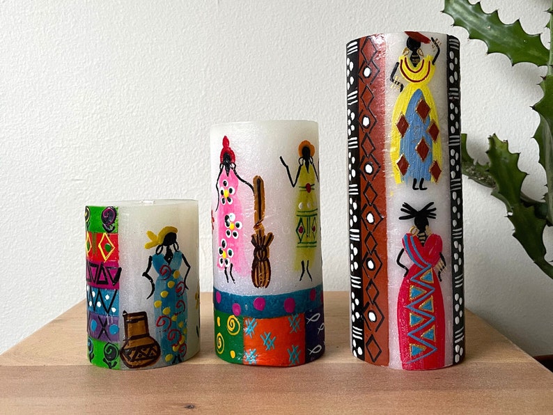 African Ladies Candles - Etsy