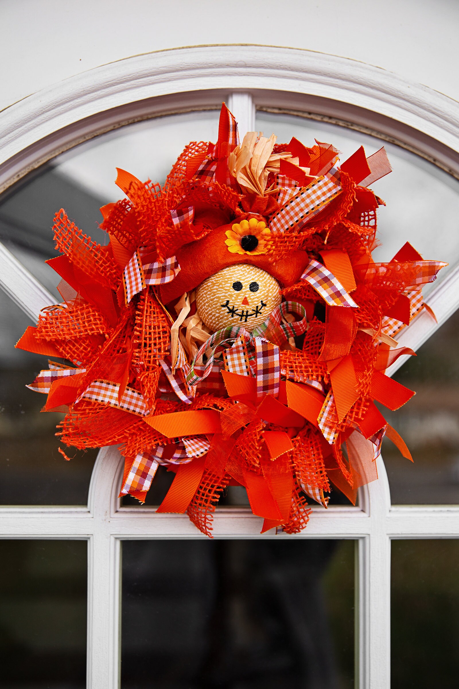 Mini Scarecrow Wreath - Etsy