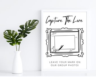 Wedding SVG Capture the Love Sign Svg Minimalist Wedding Svg Wedding ...