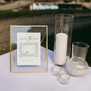 Capture the Love | Wedding Digital Sign - Etsy