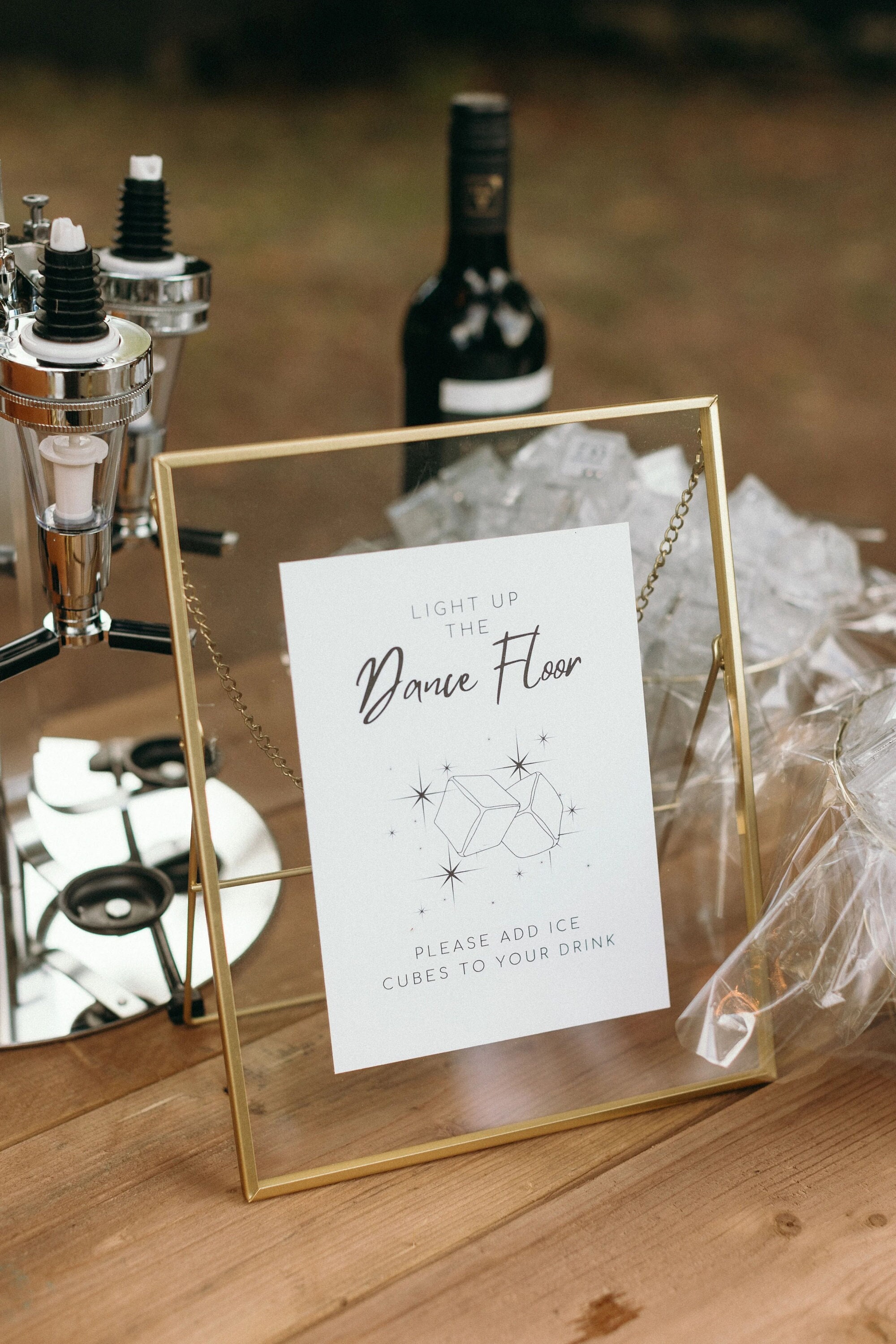 Light up the Dance Floor Sign | Wedding Digital Download Sign | Light ...