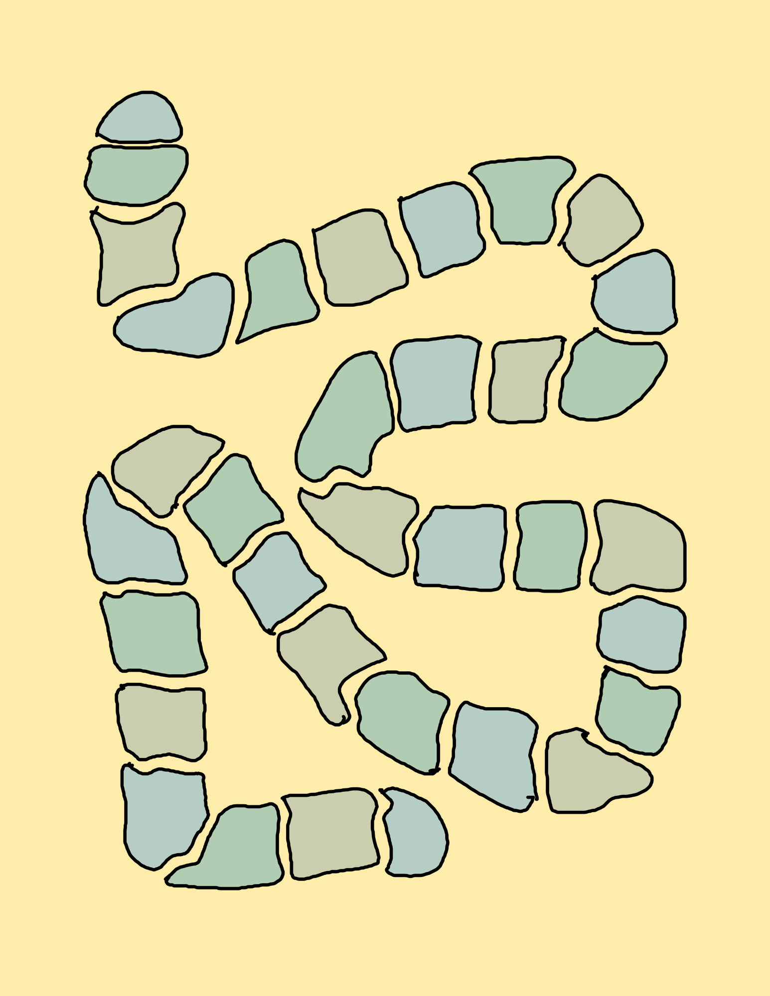 Create Your Own Summer Board Game - 7 Printable Game Boards - Etsy